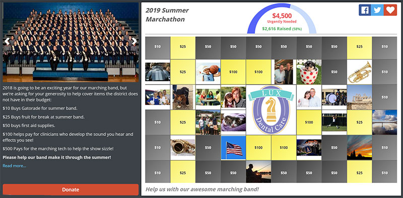 Standard GivingGrid Examples