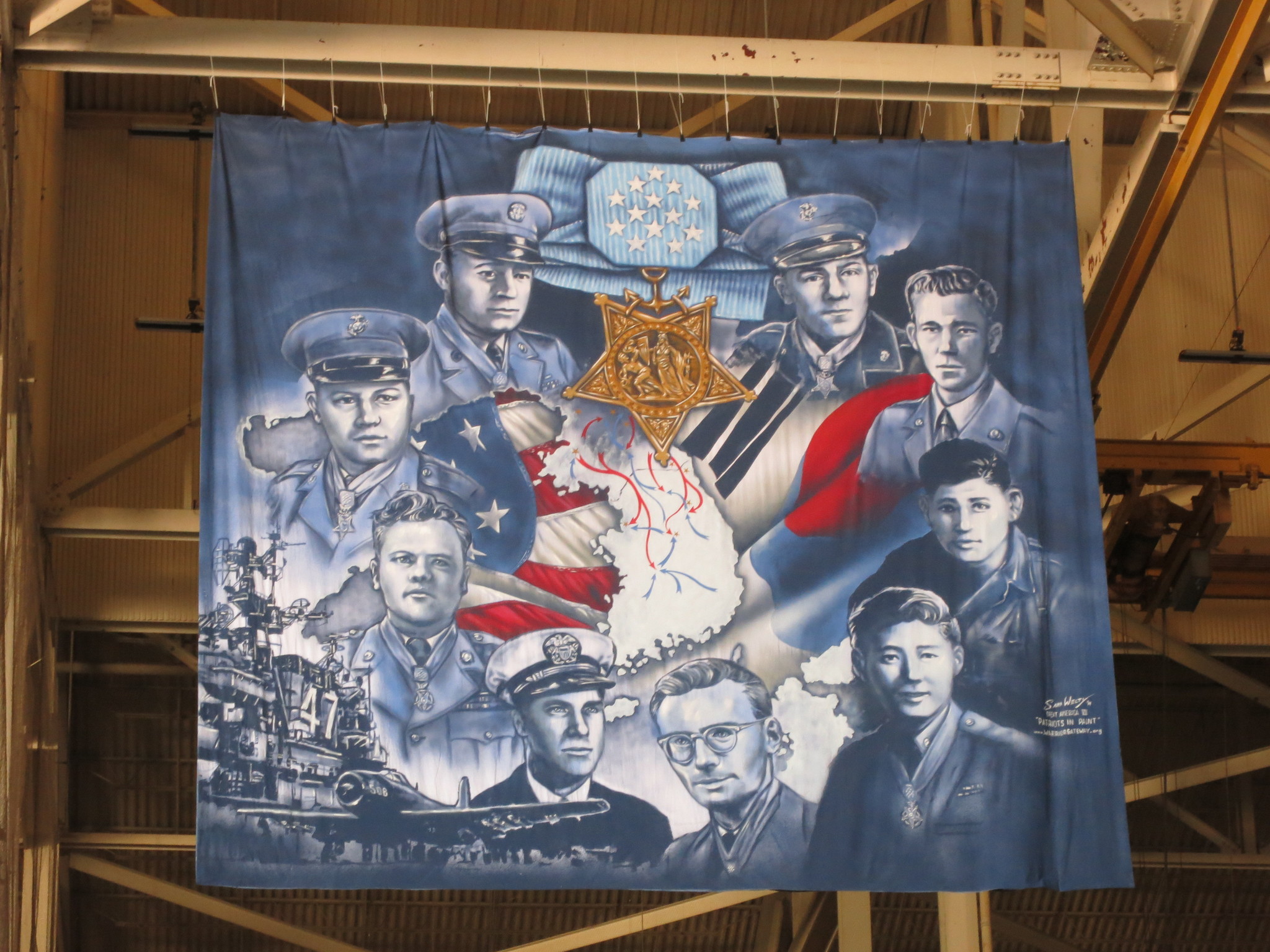 Patriots in Paint Mural Series